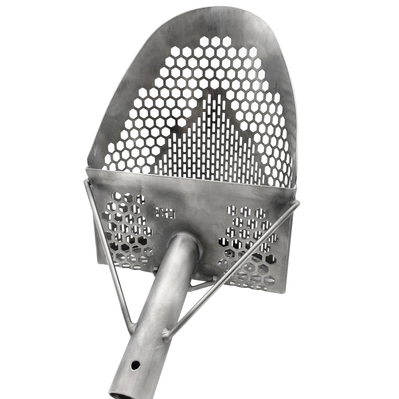 Treasure Talk Pro Sifter Titanium Scoop | Myers Metal Detectors